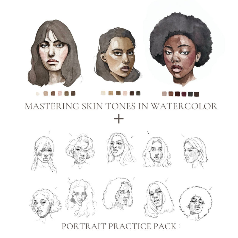 Mastering Skin Tones in Watercolor